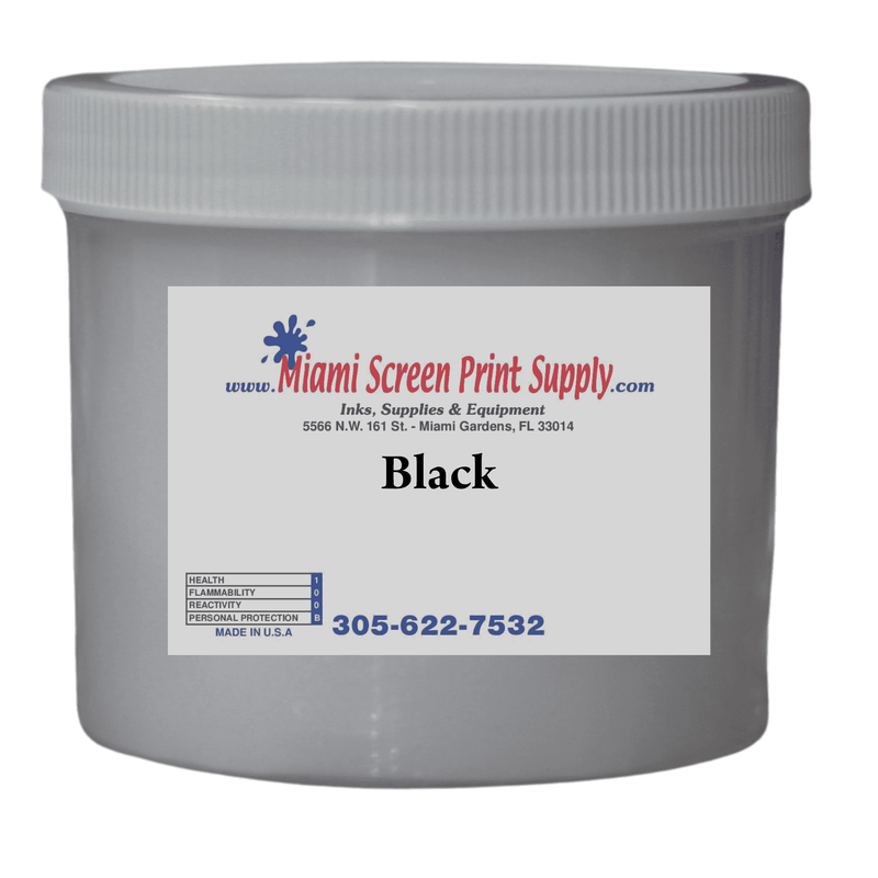 Black Plastisol Ink | Miami Screen Print Supply