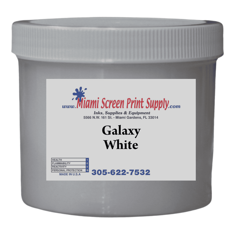 Galaxy White Plastisol Ink | Miami Screen Print Supply