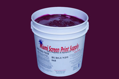 Standard Plastisol Ink Colors at Miami Screen Print Supply