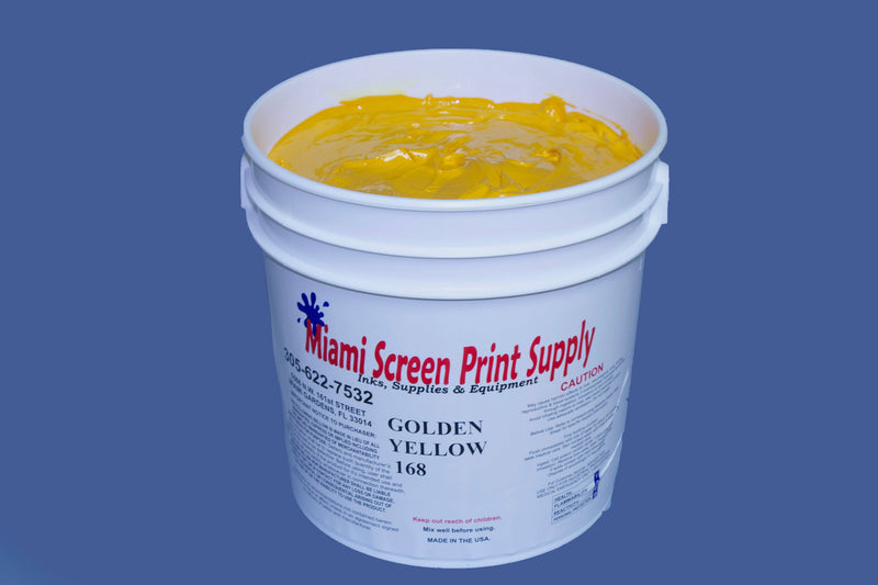 Golden Yellow Plastisol Ink | Miami Screen Print Supply