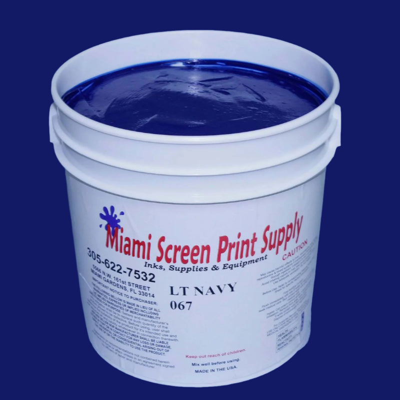 Light Navy Plastisol Ink | Miami Screen Print Supply