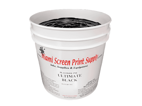 Black Screen Print Inks | Miami Screen Print Supply